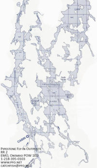 Maps - Pipestone Fly-In Outposts