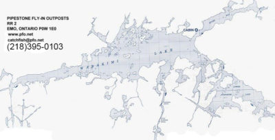 Maps - Pipestone Fly-In Outposts